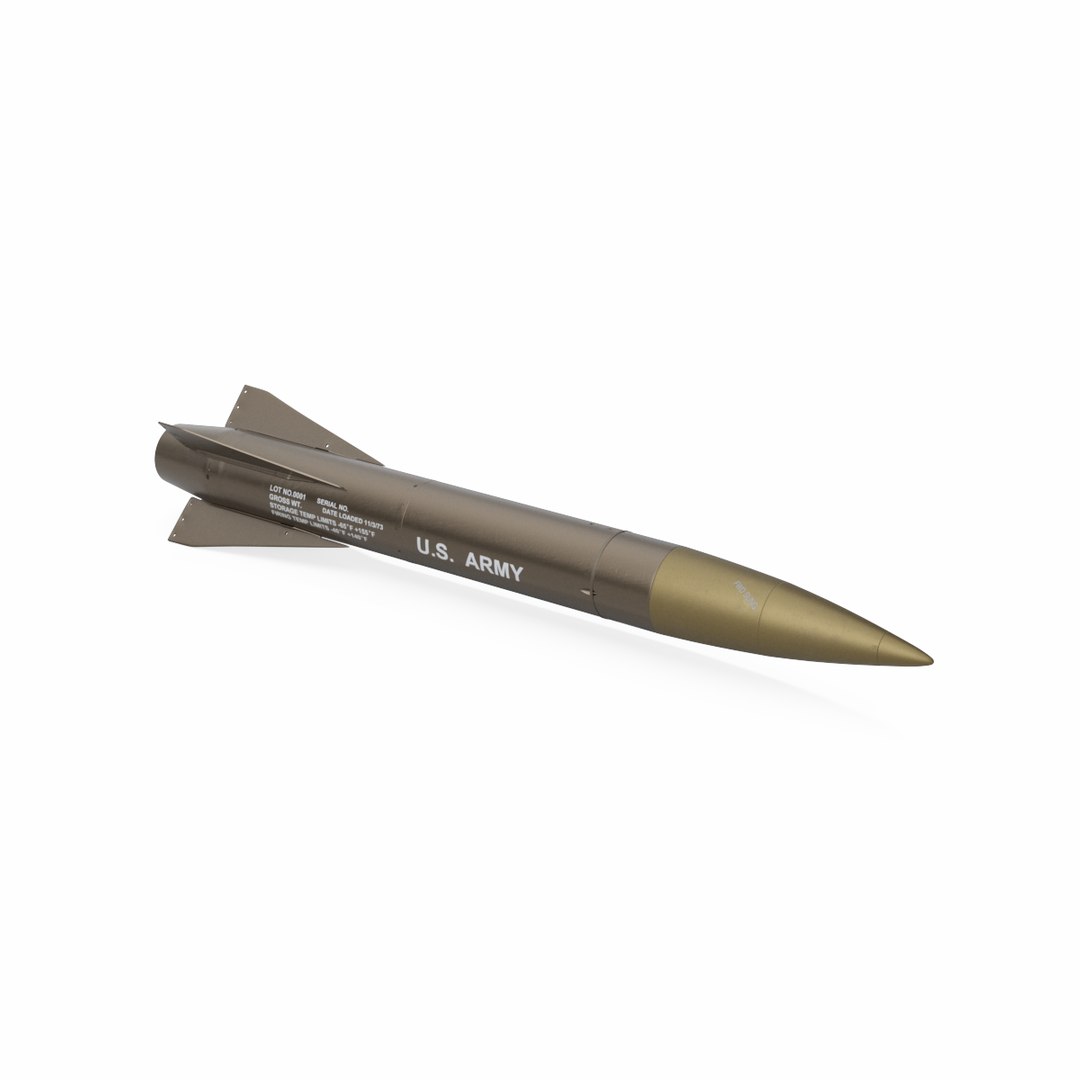 MGM-52 Lance Tactical Ballistic Missile 3D - TurboSquid 2175680