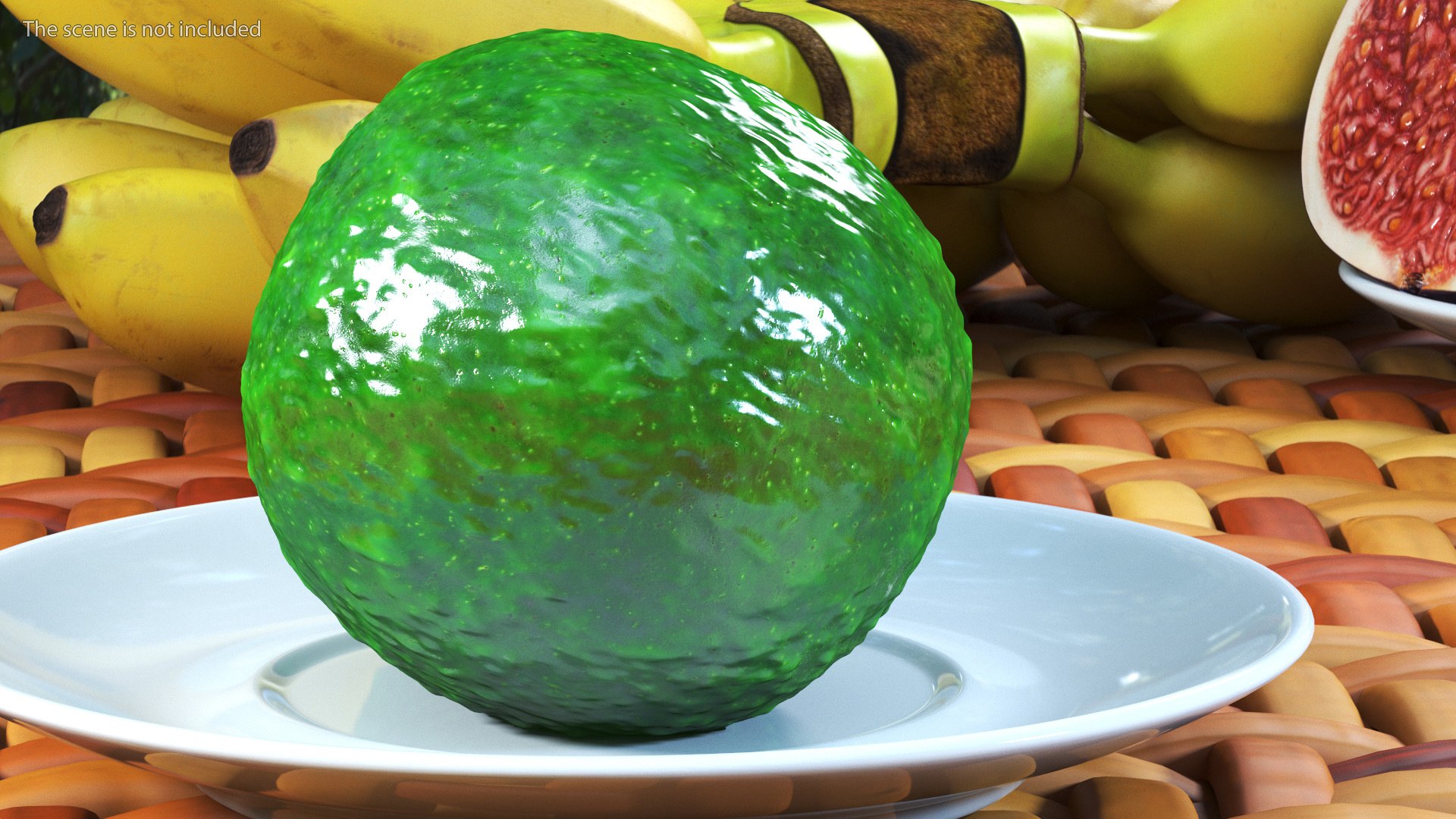 Avocado Fruit 3D Model - TurboSquid 2116284