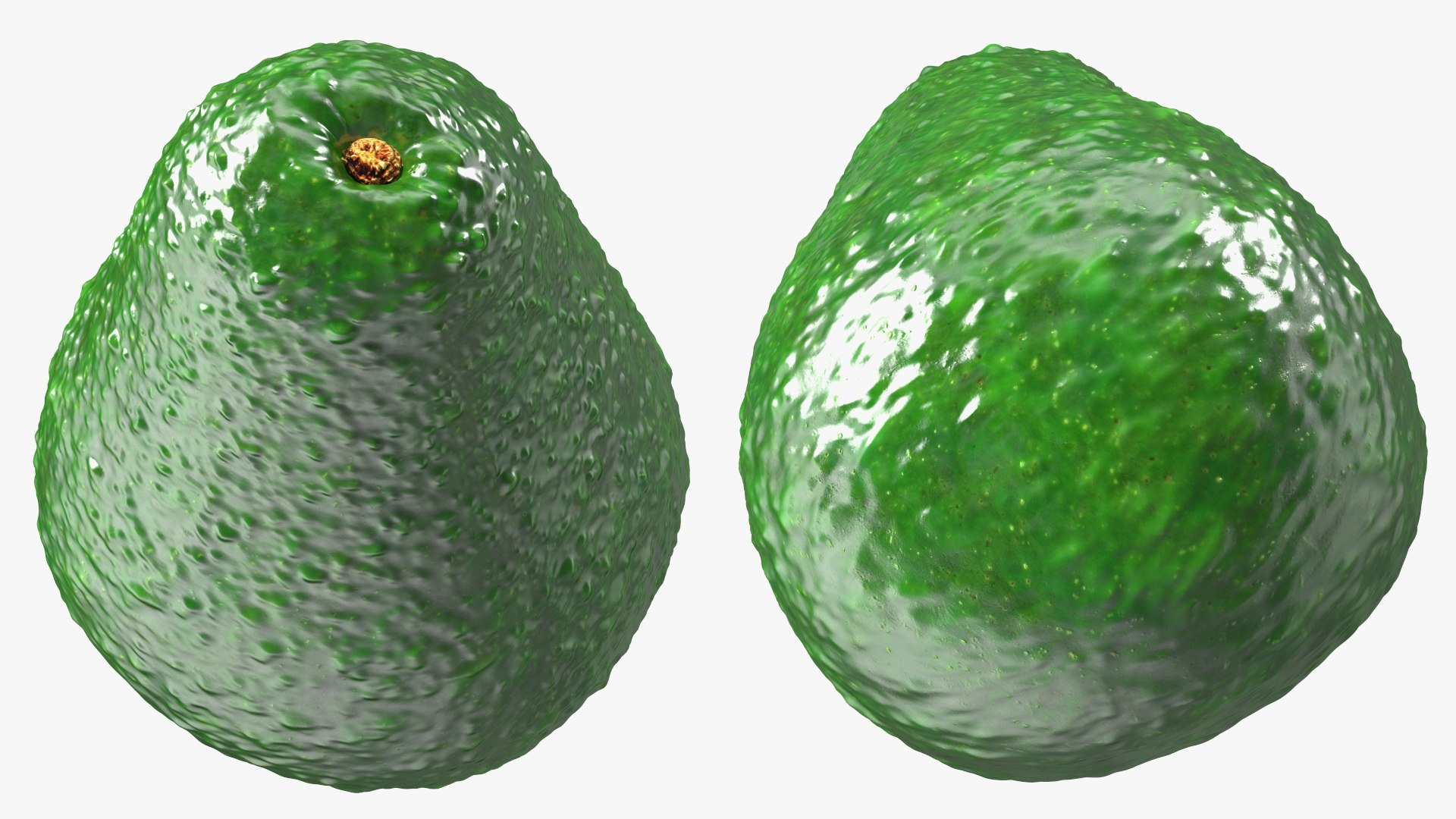 Avocado Fruit 3D Model - TurboSquid 2116284