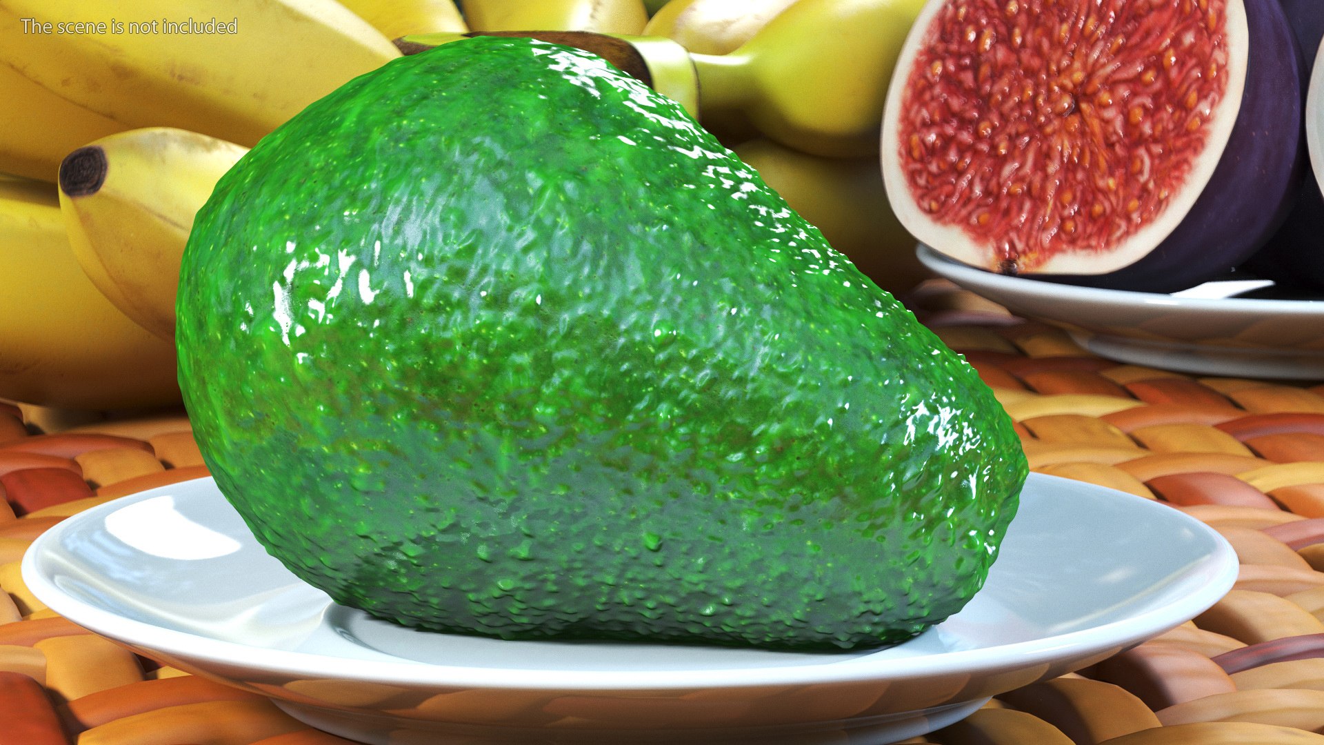 Avocado Fruit 3D Model - TurboSquid 2116284