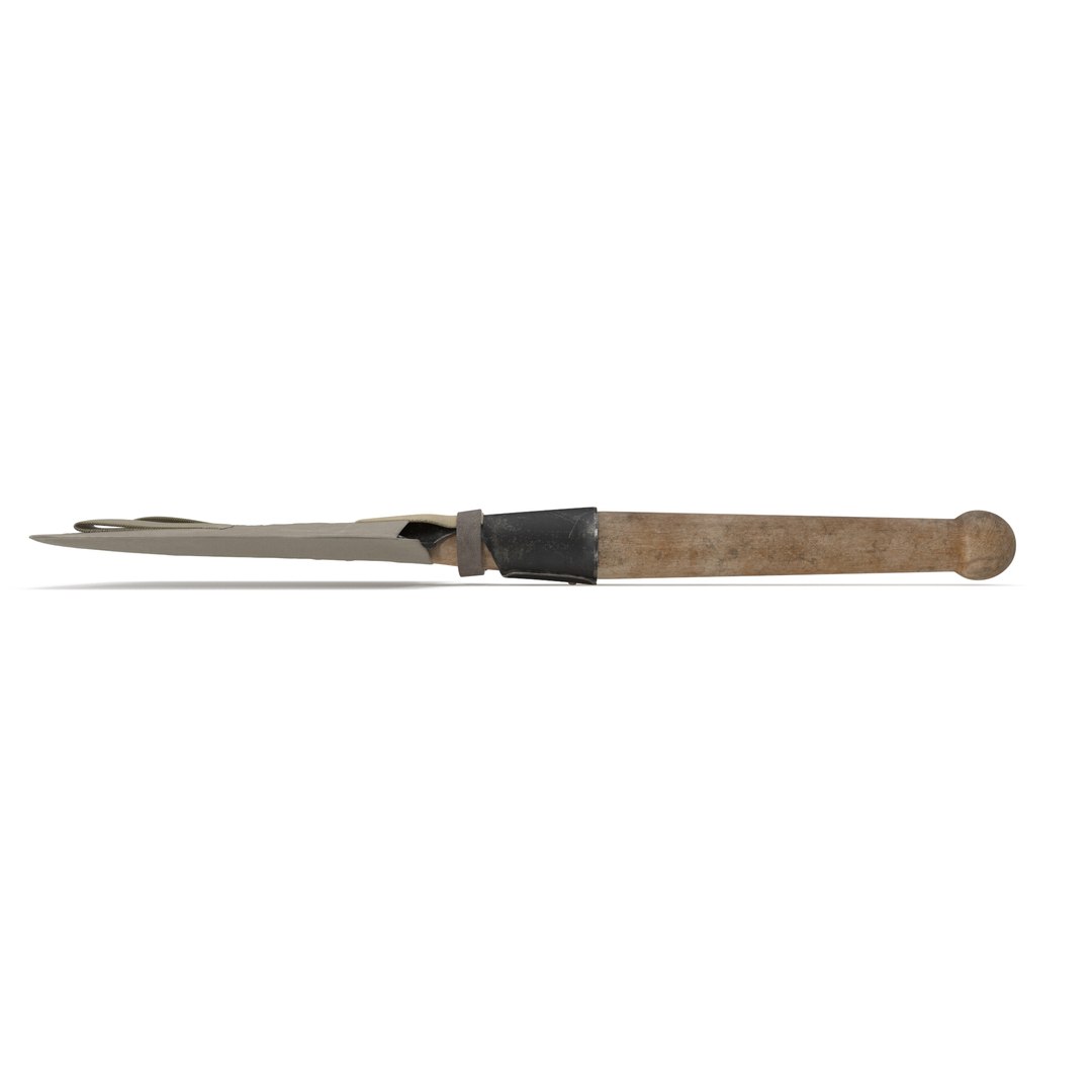3D USSR MPL - 50 Soviet Russian Army Small Sapper Infantry Shovel WWII ...