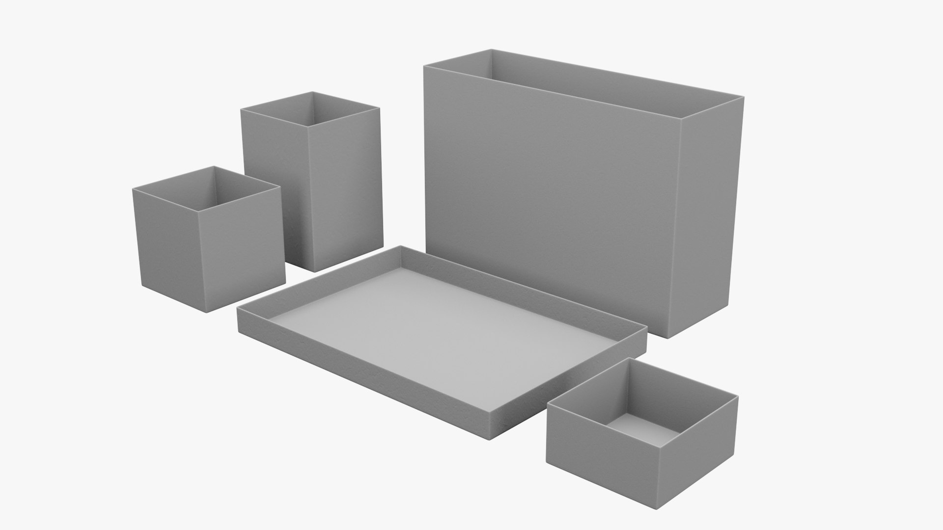 3D Desk Organizer 01 Model - TurboSquid 2035690