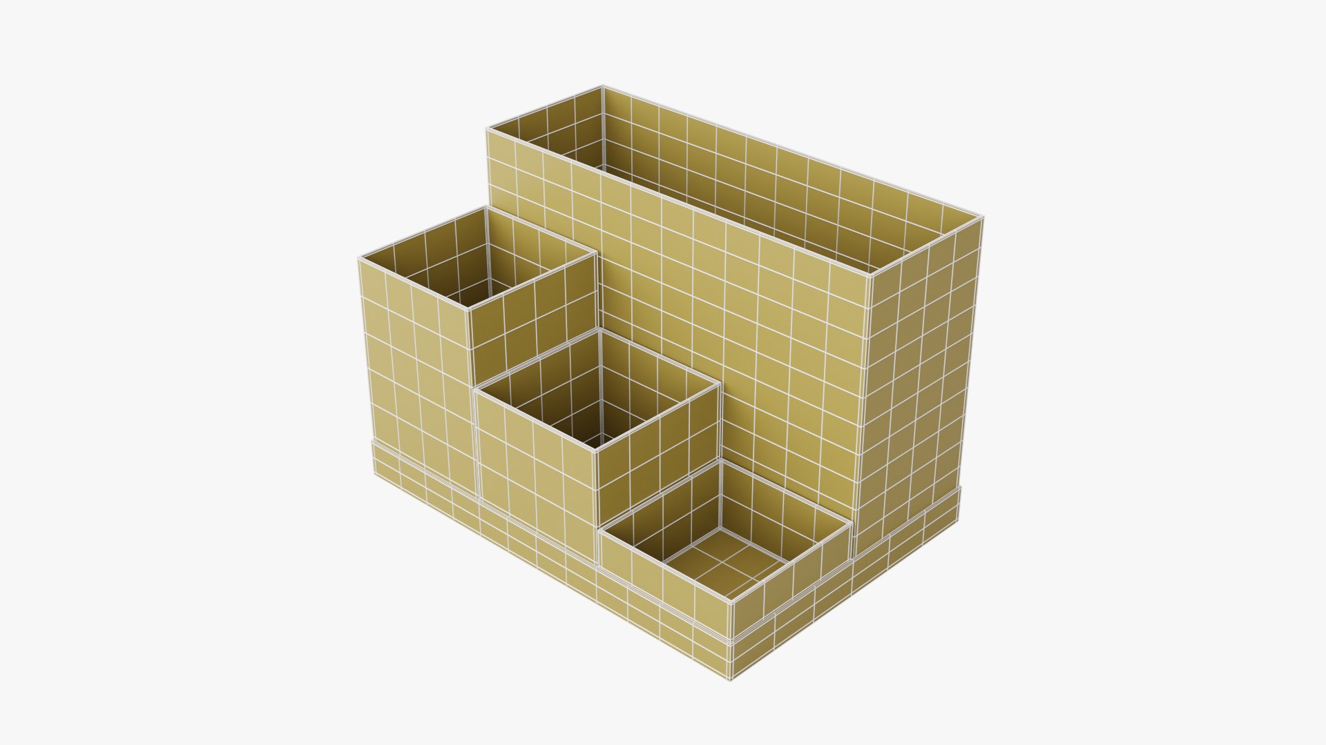 3D Desk Organizer 01 Model - TurboSquid 2035690