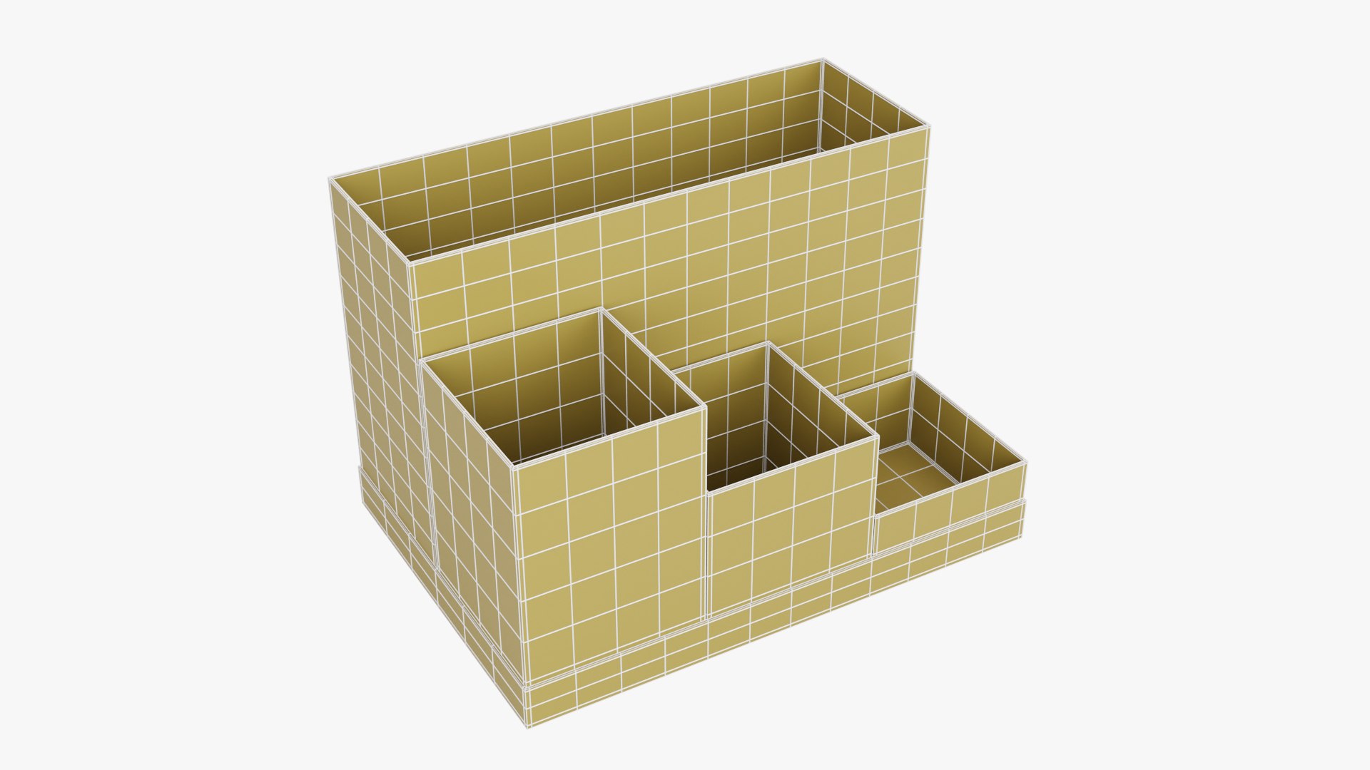 3D Desk Organizer 01 Model - TurboSquid 2035690