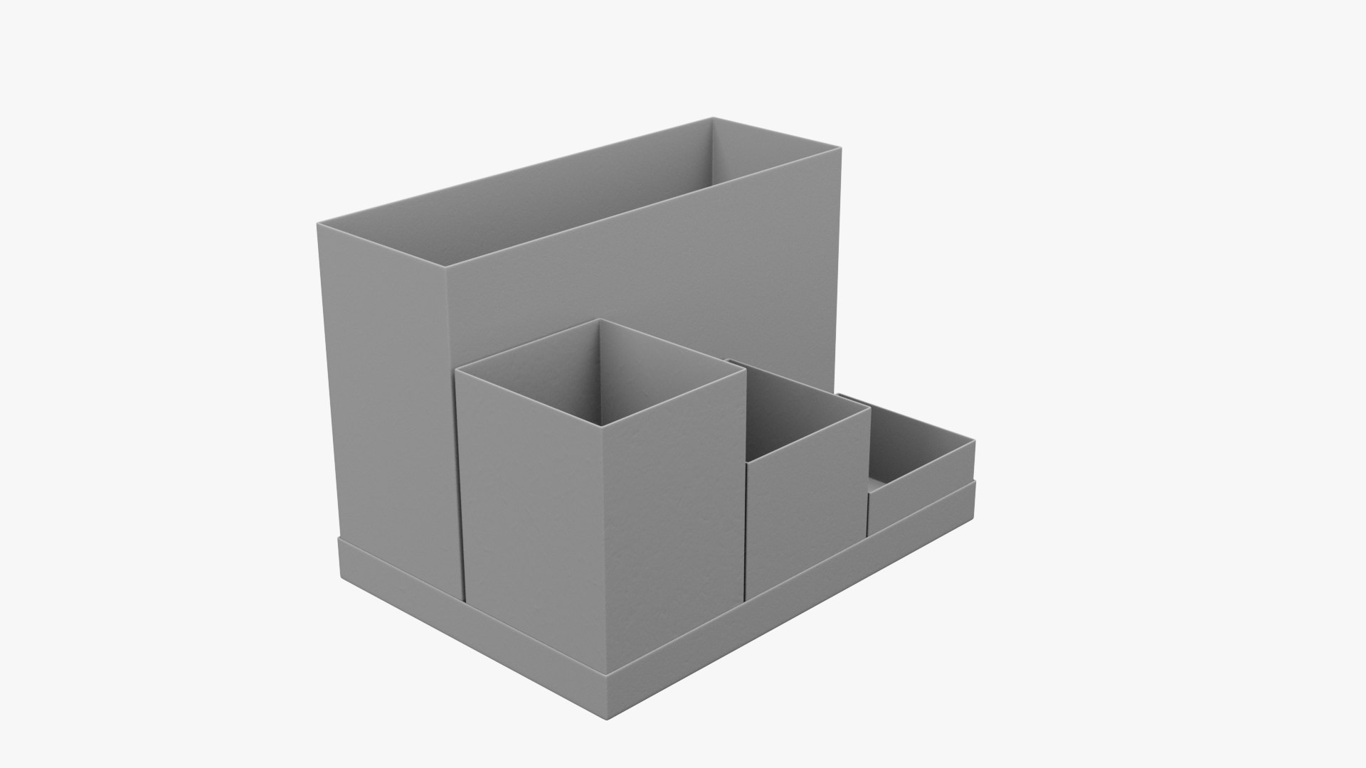 3D Desk Organizer 01 Model - TurboSquid 2035690