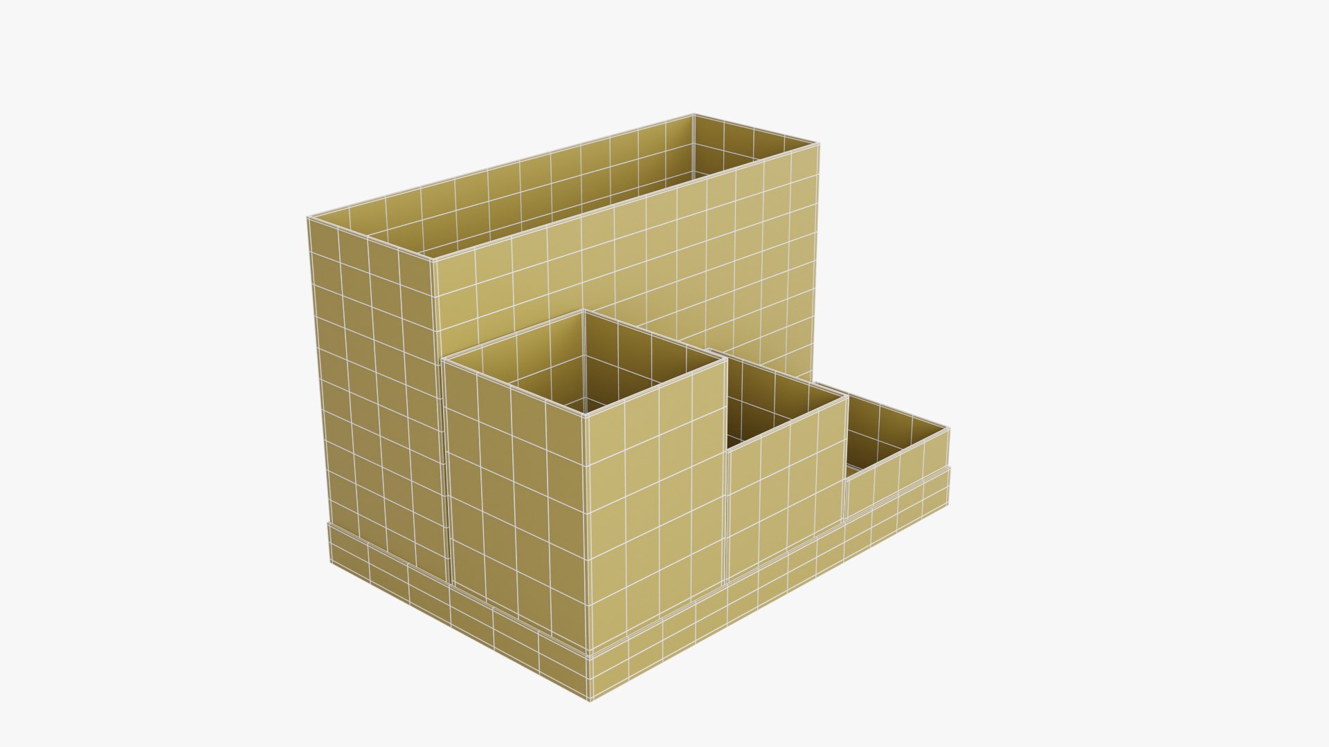 3D Desk Organizer 01 Model - TurboSquid 2035690