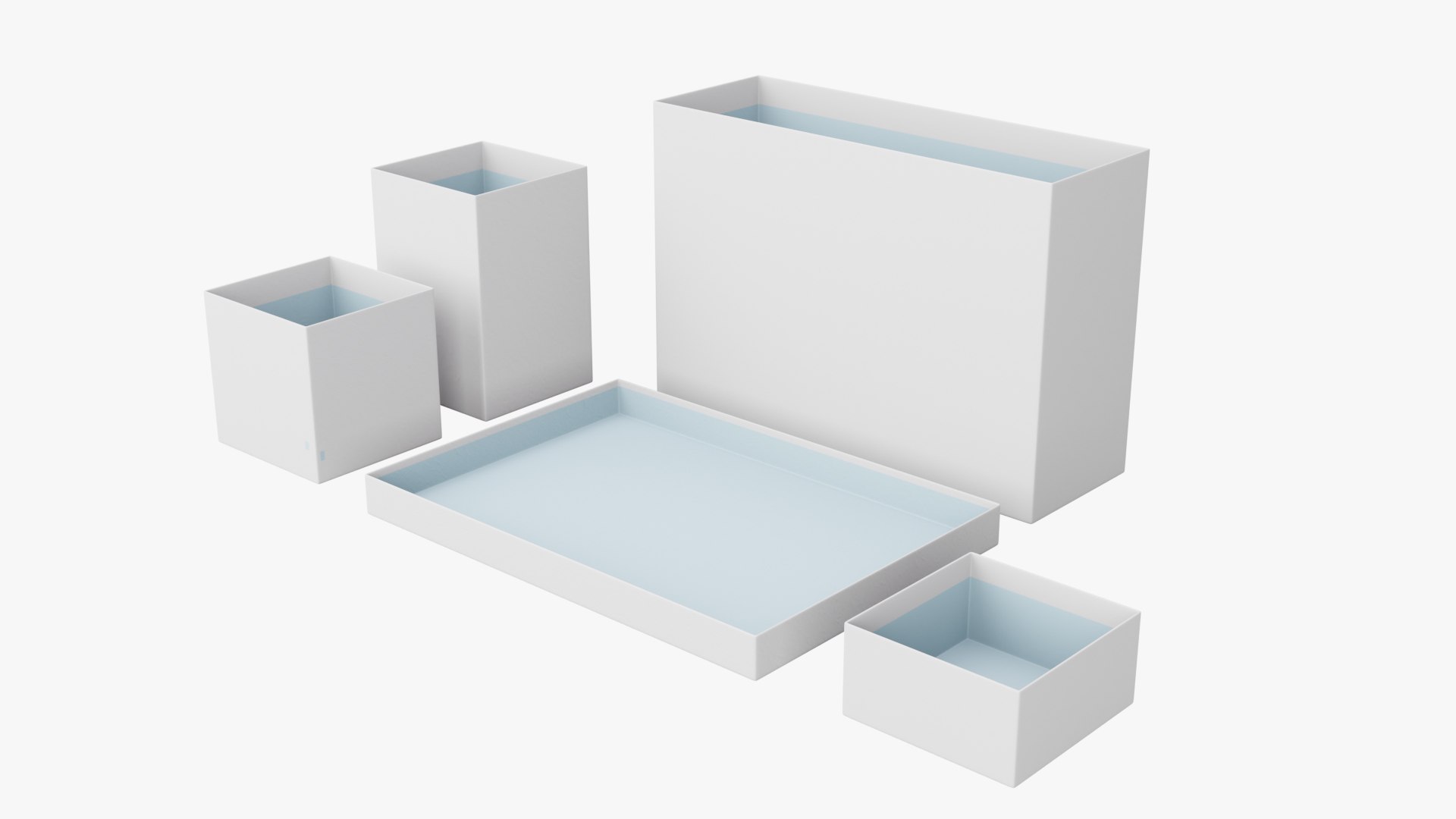 3D Desk Organizer 01 Model - TurboSquid 2035690