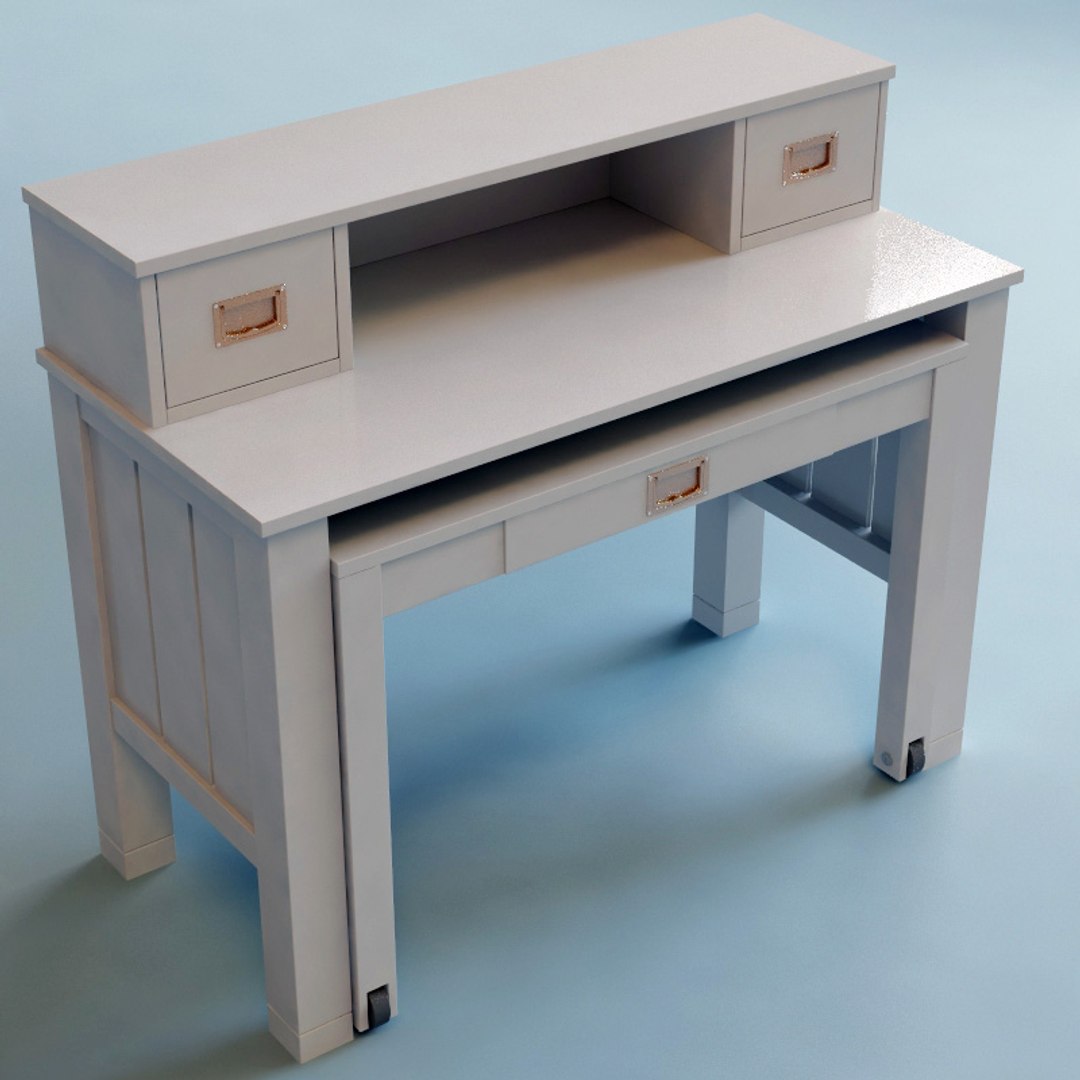 Study Desk Chair 3d Model