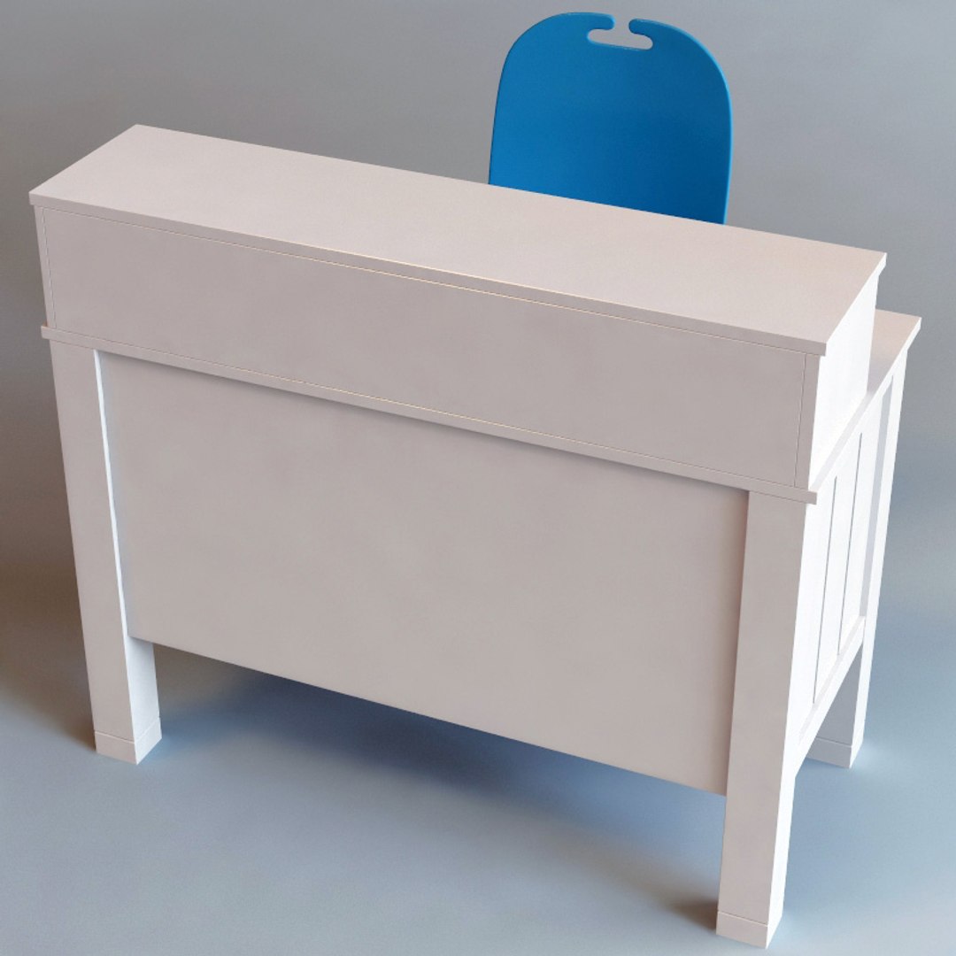 Study Desk Chair 3d Model