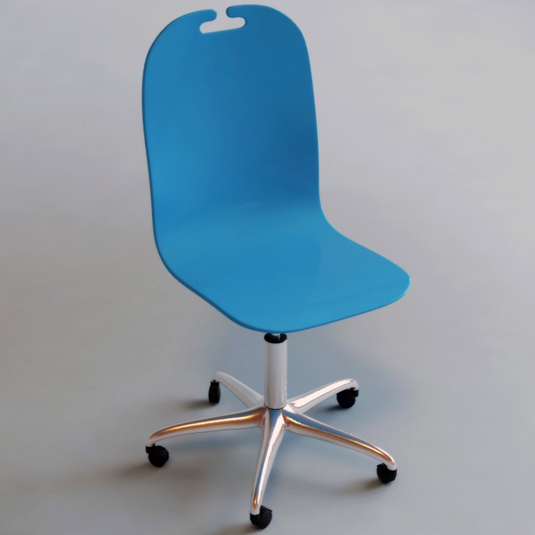 Study Desk Chair 3d Model