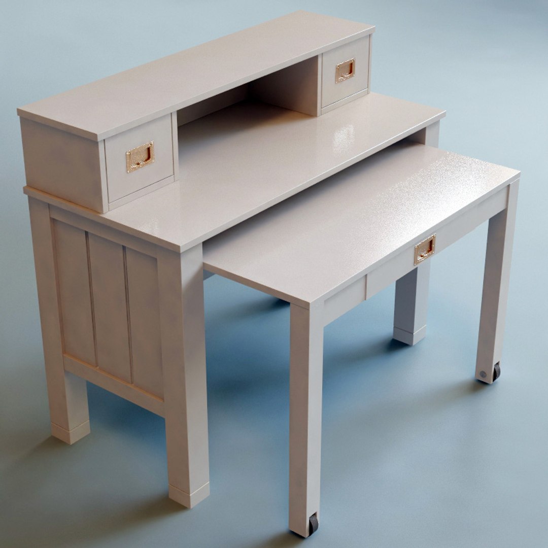 Study Desk Chair 3d Model