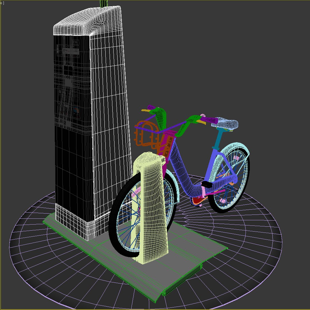 3d Model Bixi Bike