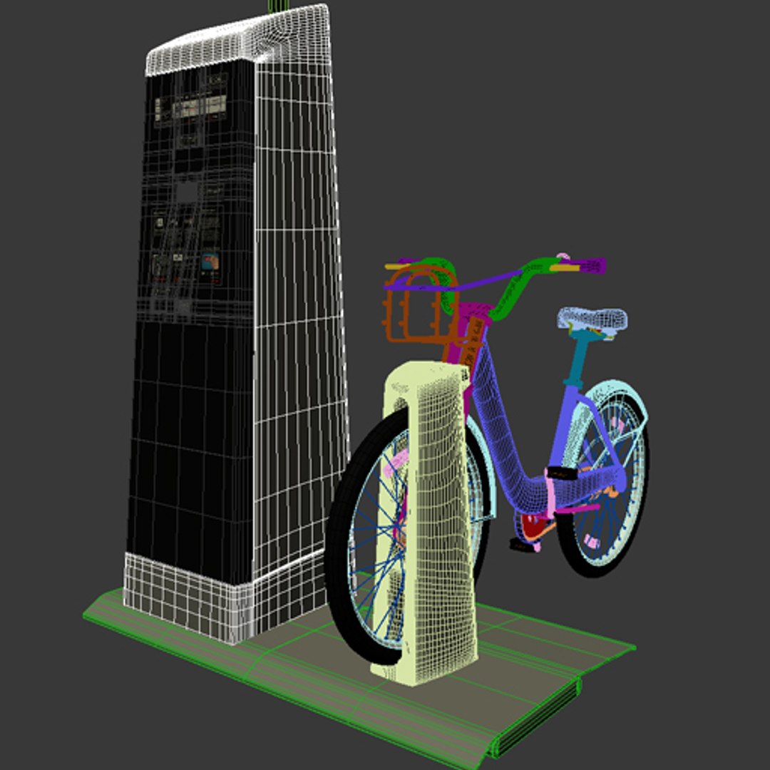 3d Model Bixi Bike