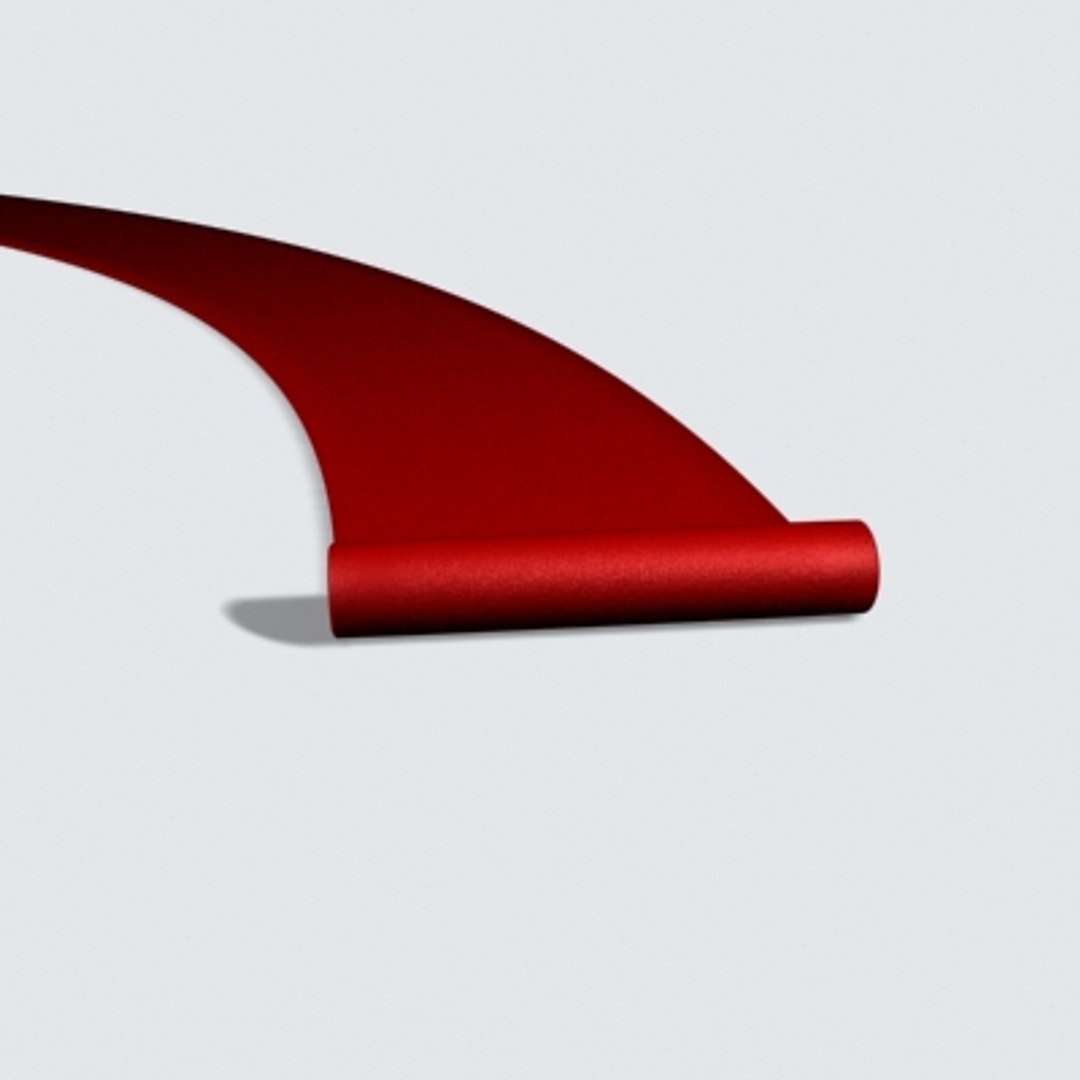 Red Carpet Animation 3d Model