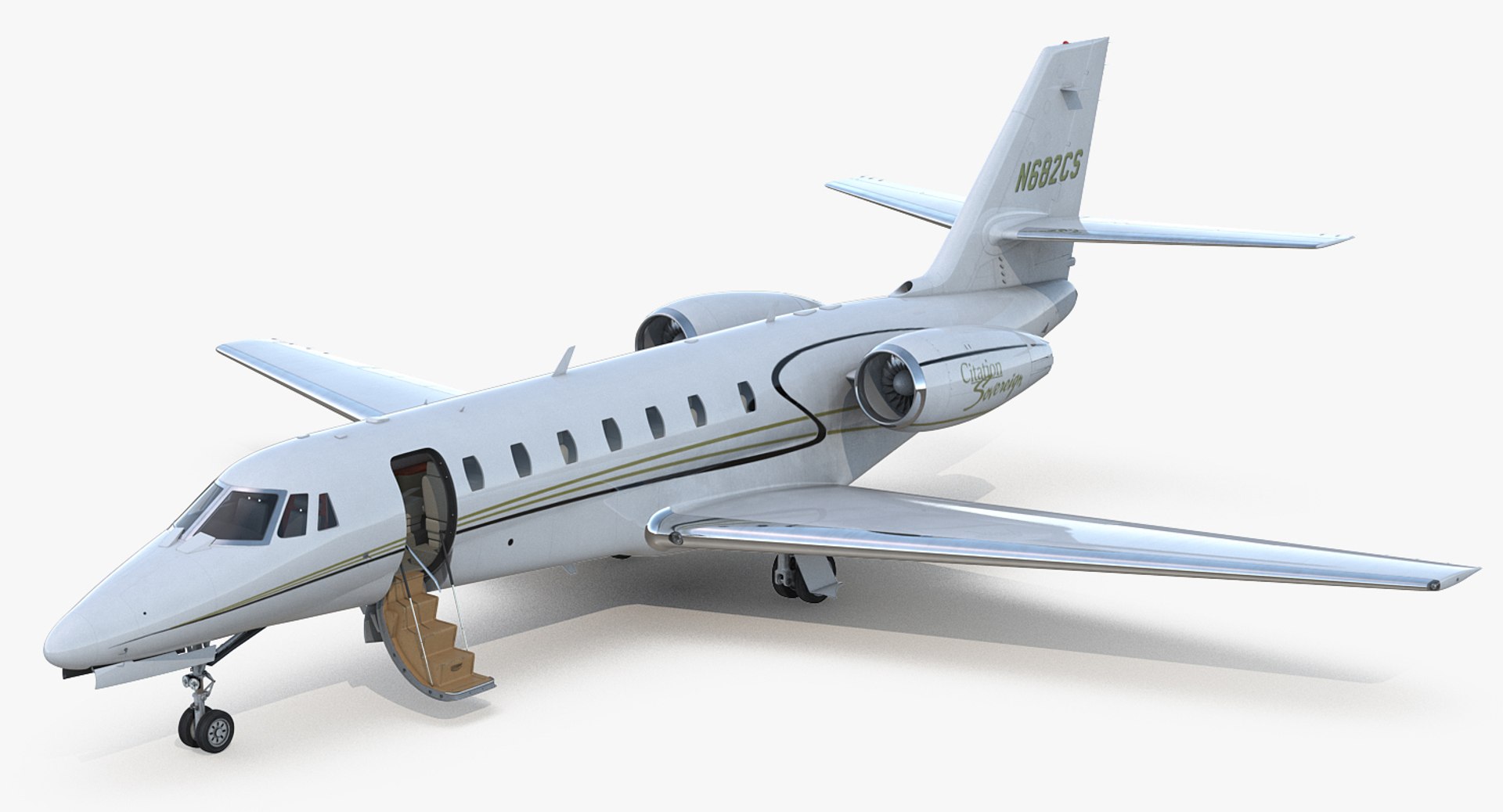 3D model business jet cessna 680 - TurboSquid 1173982