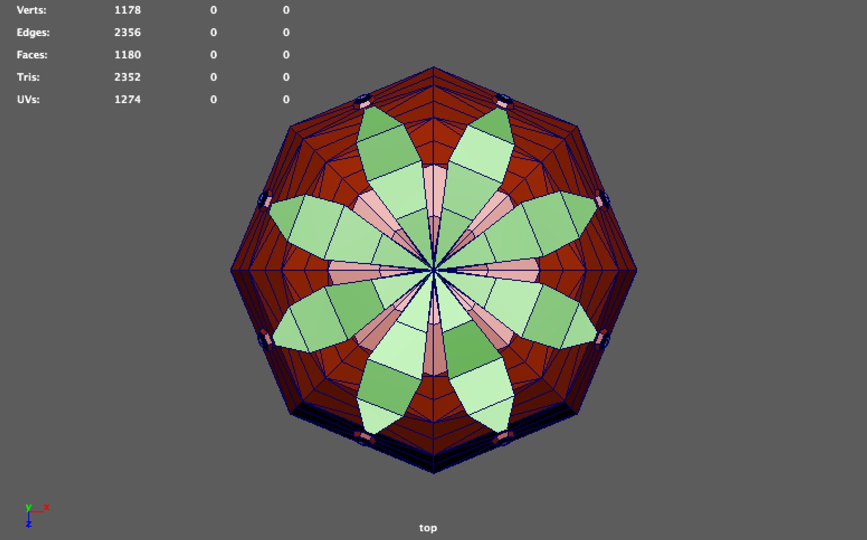 3d strawberry asset model