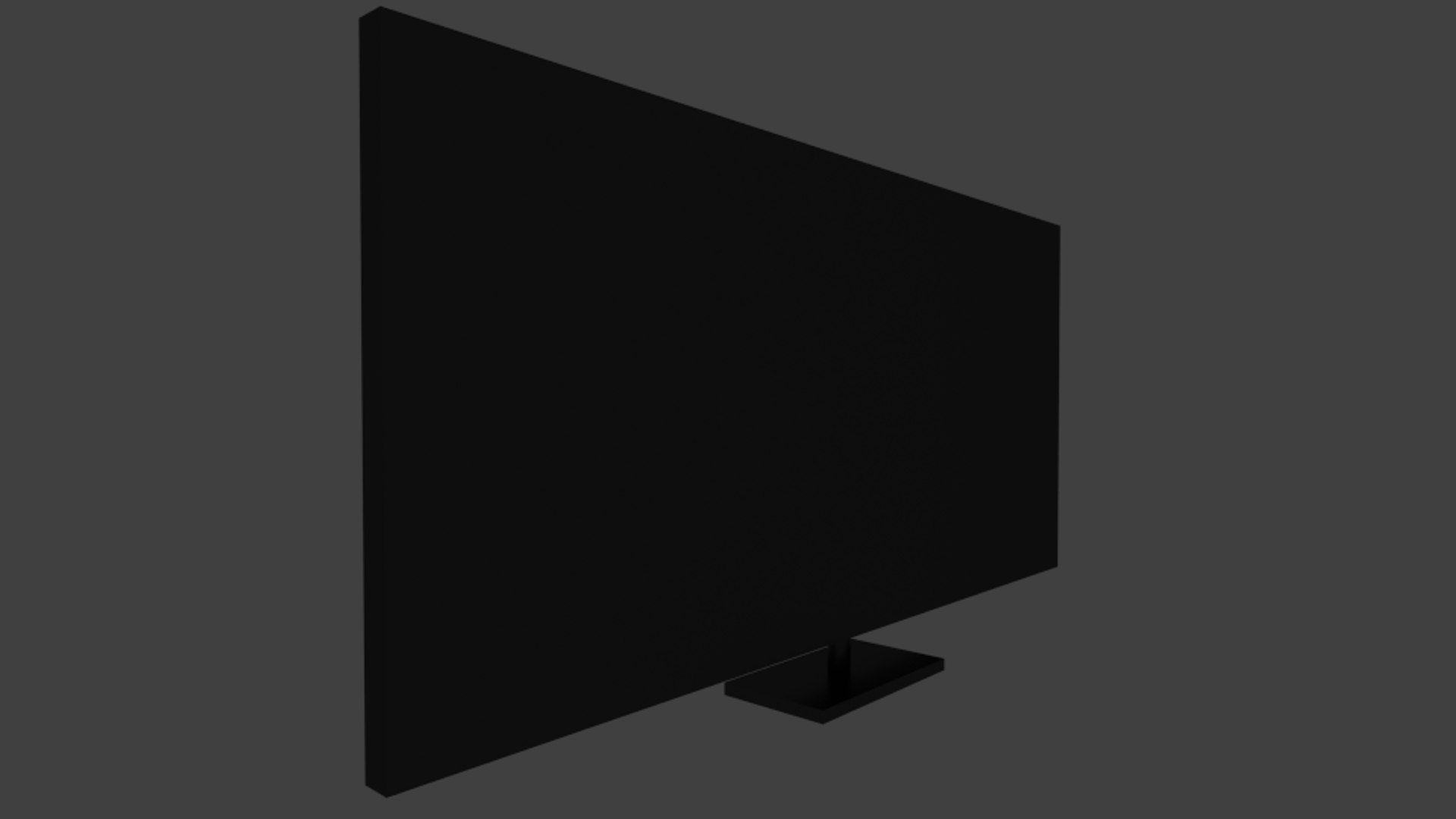 tv monitor 3d model