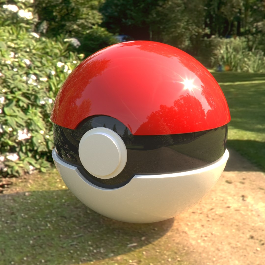 Free Pokemon Ball Model - TurboSquid 1223498