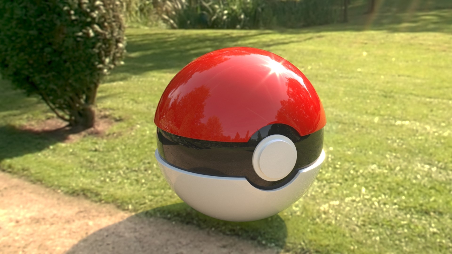 Free pokemon ball model - TurboSquid 1223498