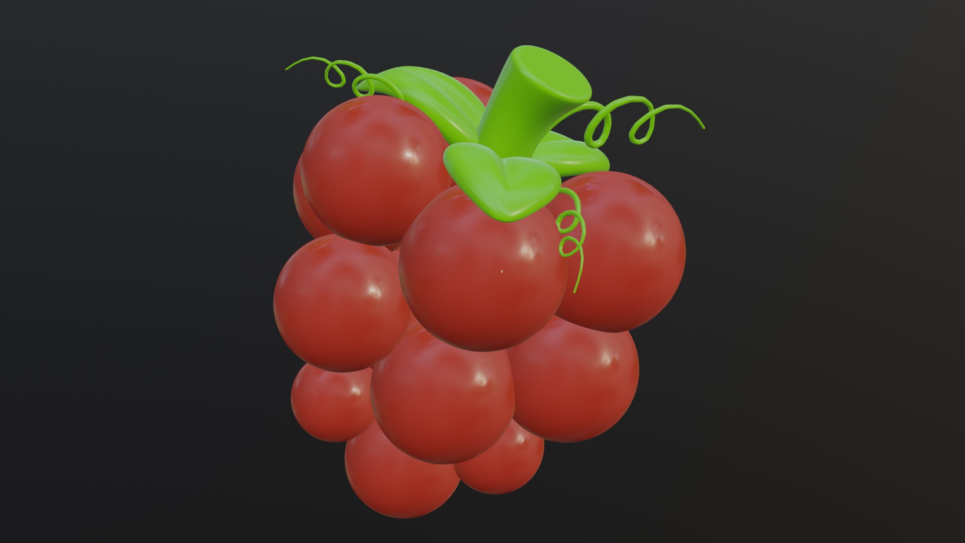 Grapes 3D Model - TurboSquid 2266838