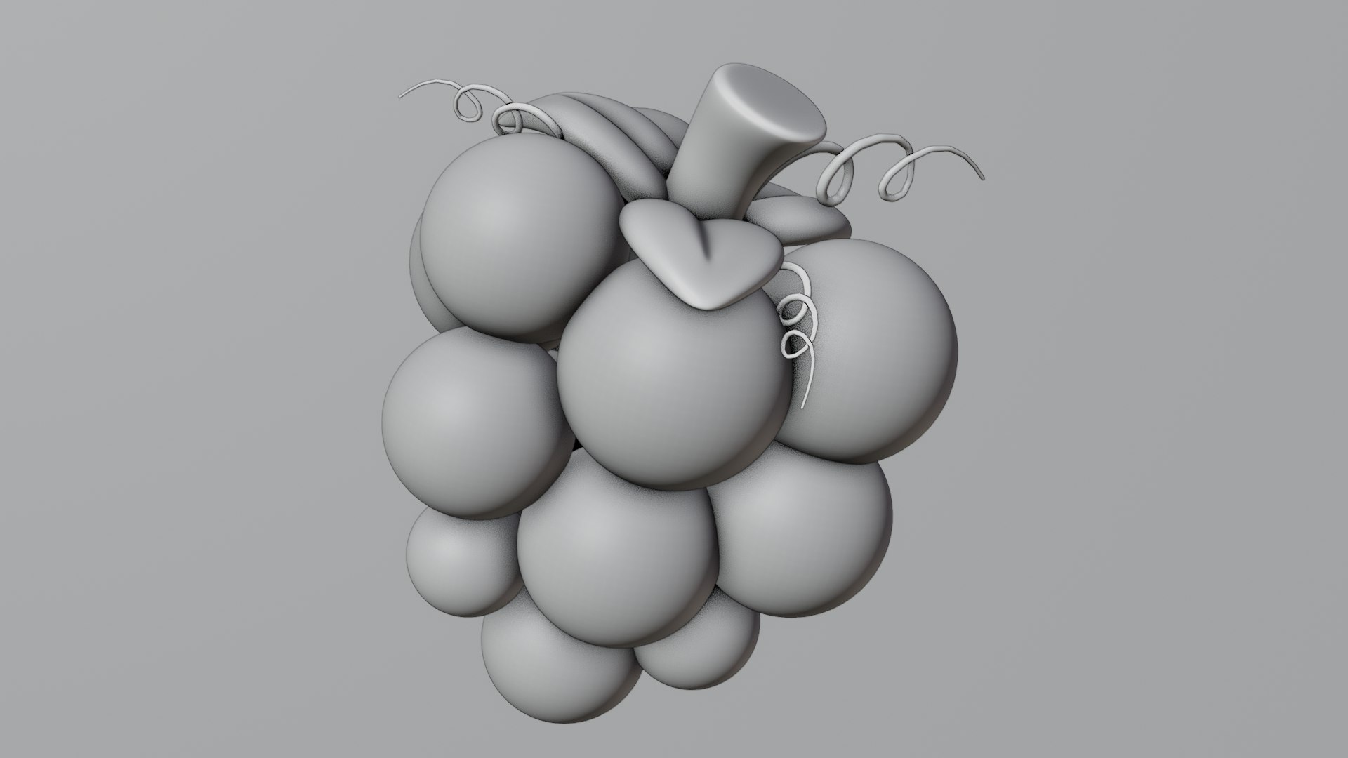 Grapes 3D Model - TurboSquid 2266838