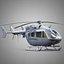3dsmax Ec 145 Military Helicopter