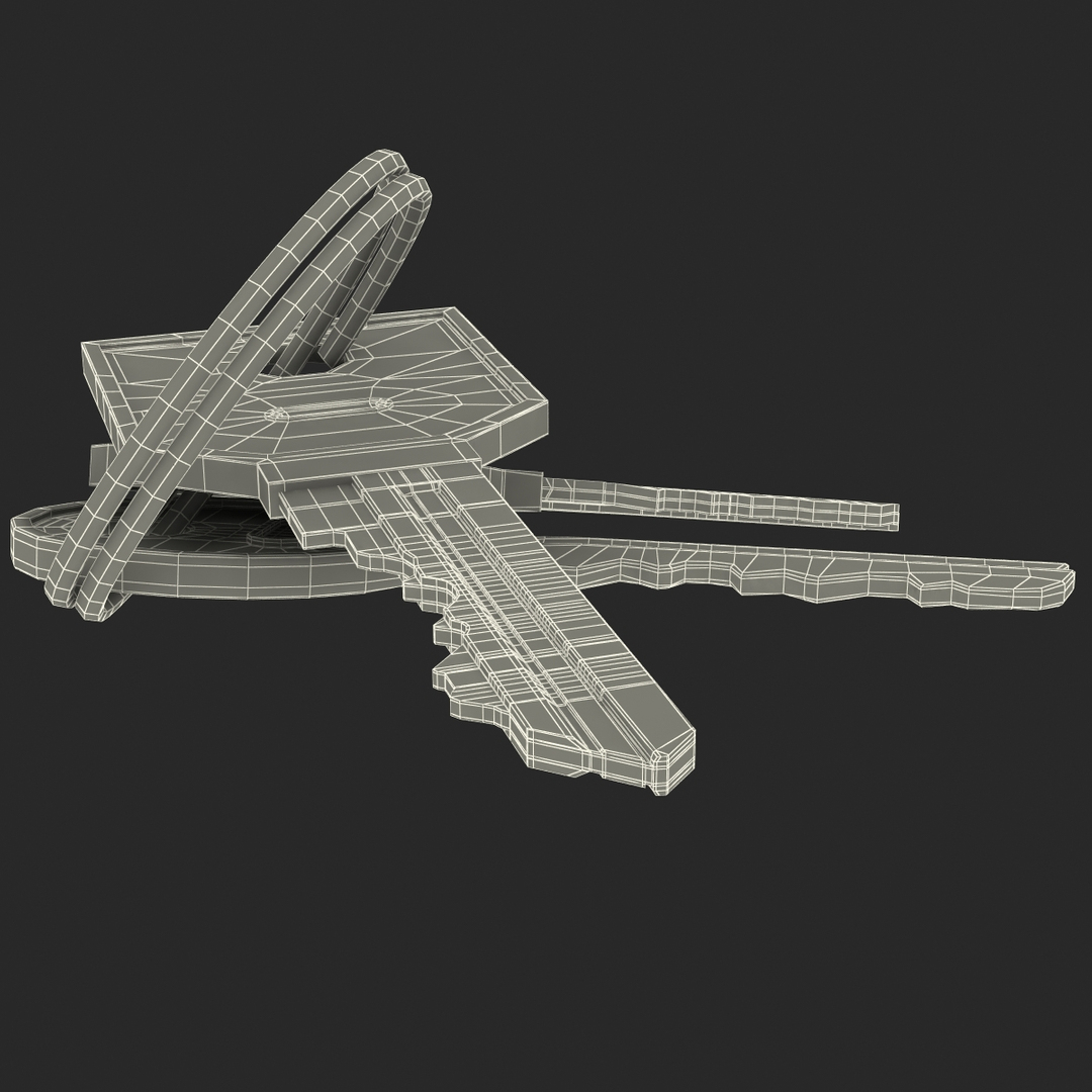 keys 3d model