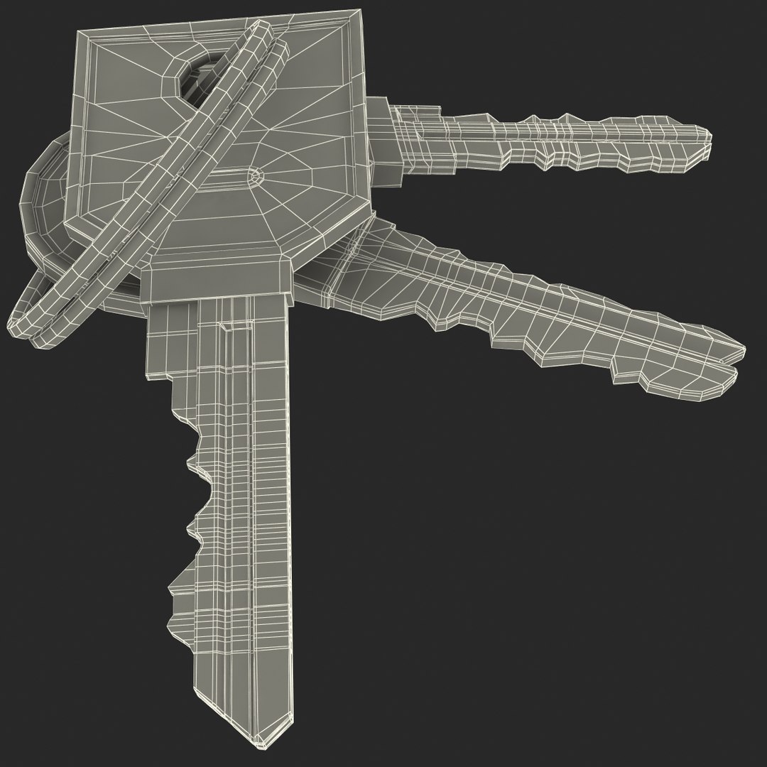 keys 3d model