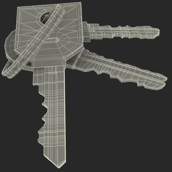 keys 3d model