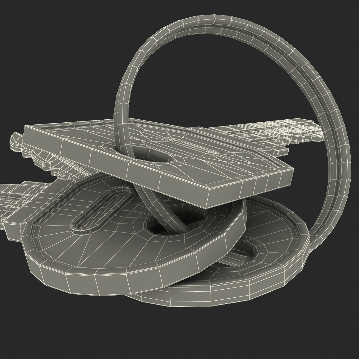 keys 3d model