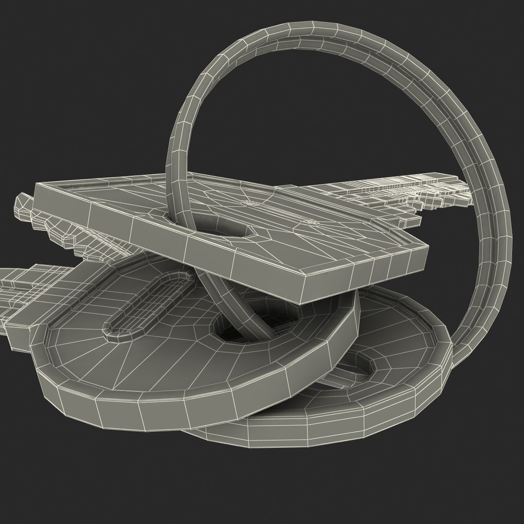keys 3d model