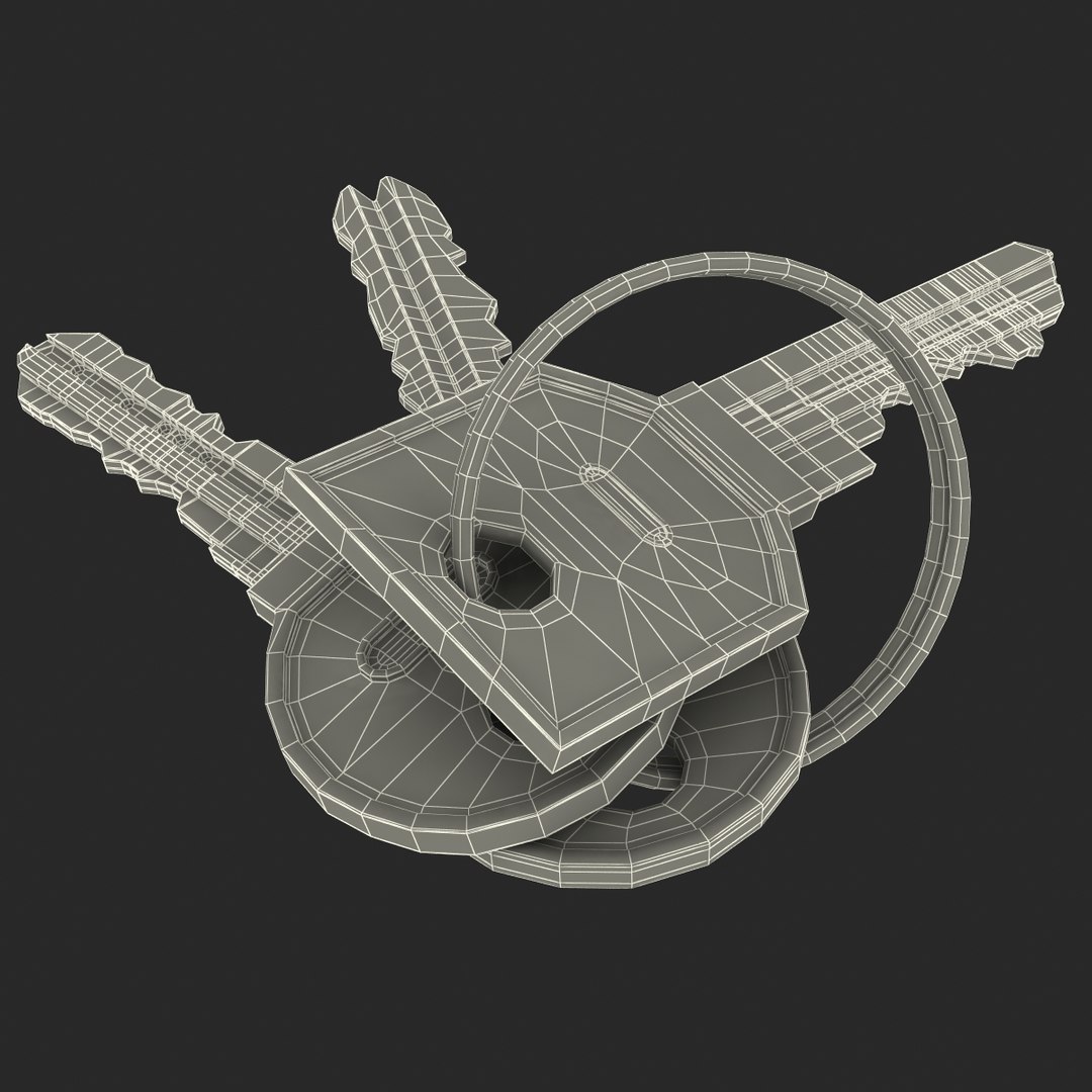 keys 3d model