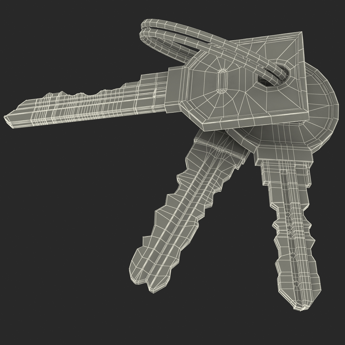 keys 3d model