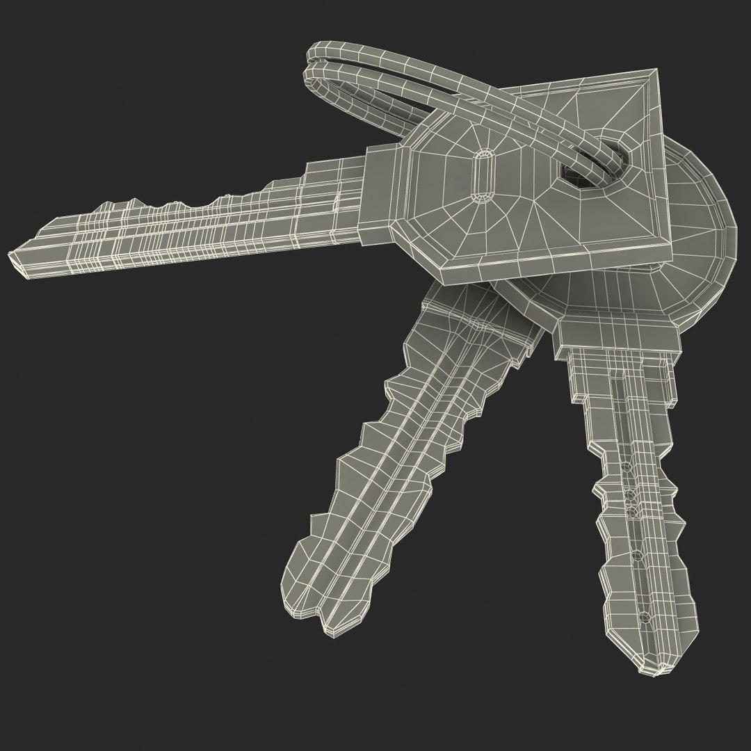 keys 3d model