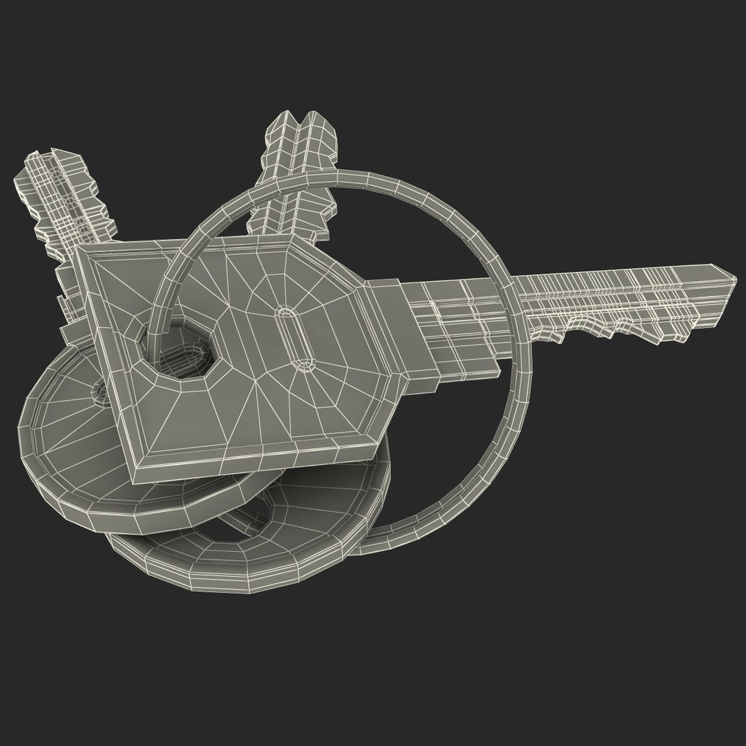keys 3d model