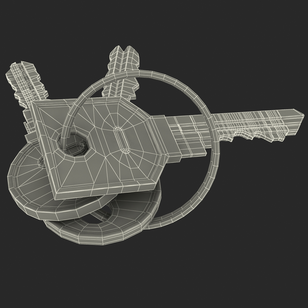 keys 3d model