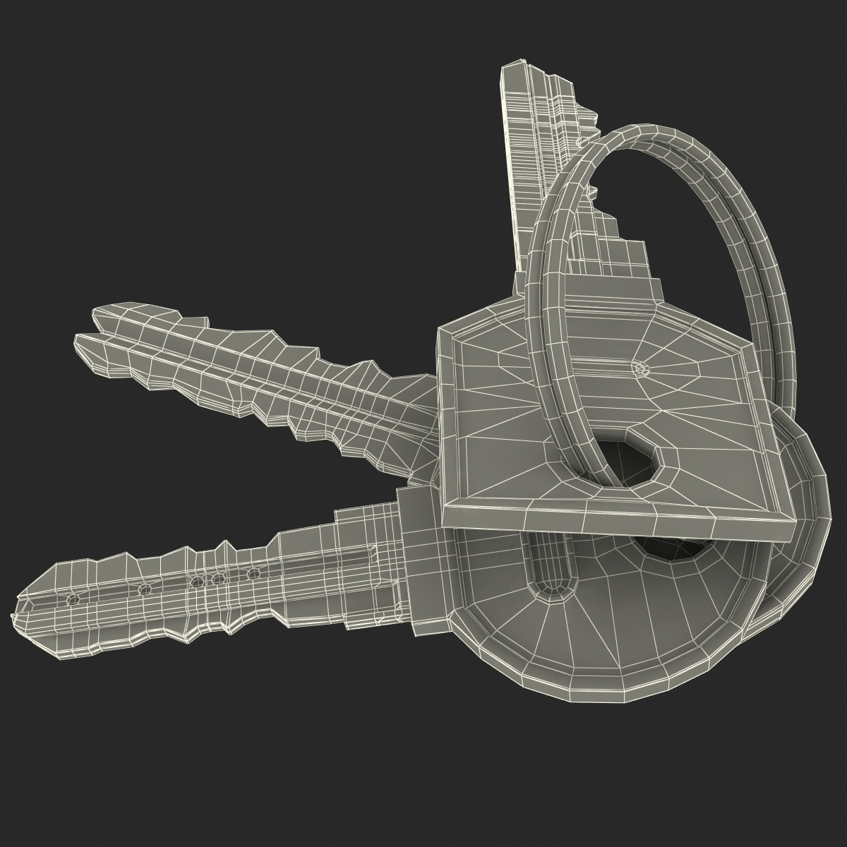 keys 3d model