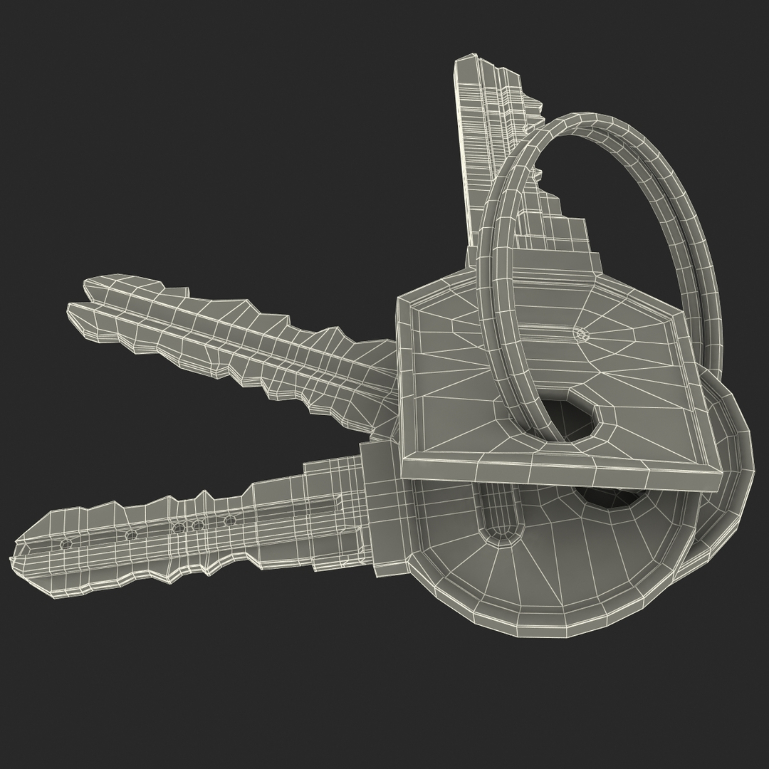 keys 3d model