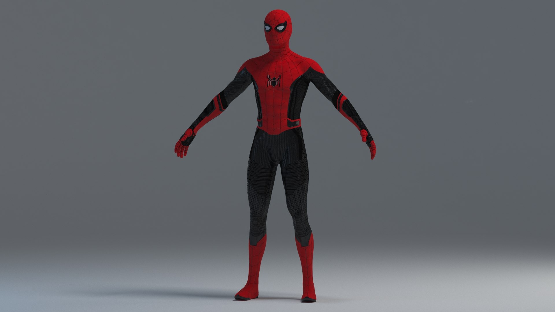 Spider Man Neutral Pose 3D model - TurboSquid 1788369