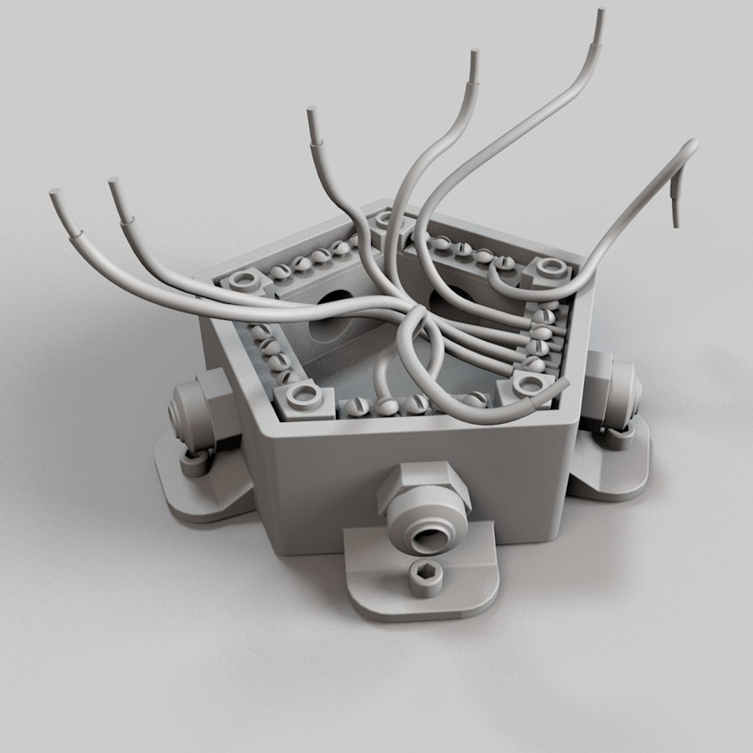 3D Electric Circuit Box - TurboSquid 1346715