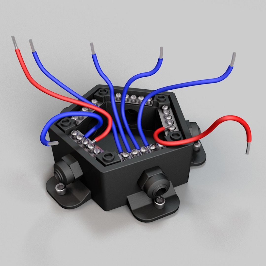 3D Electric Circuit Box - TurboSquid 1346715