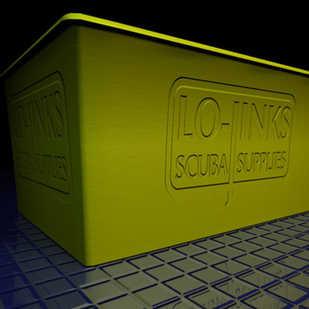 plastic rubber bin c4d