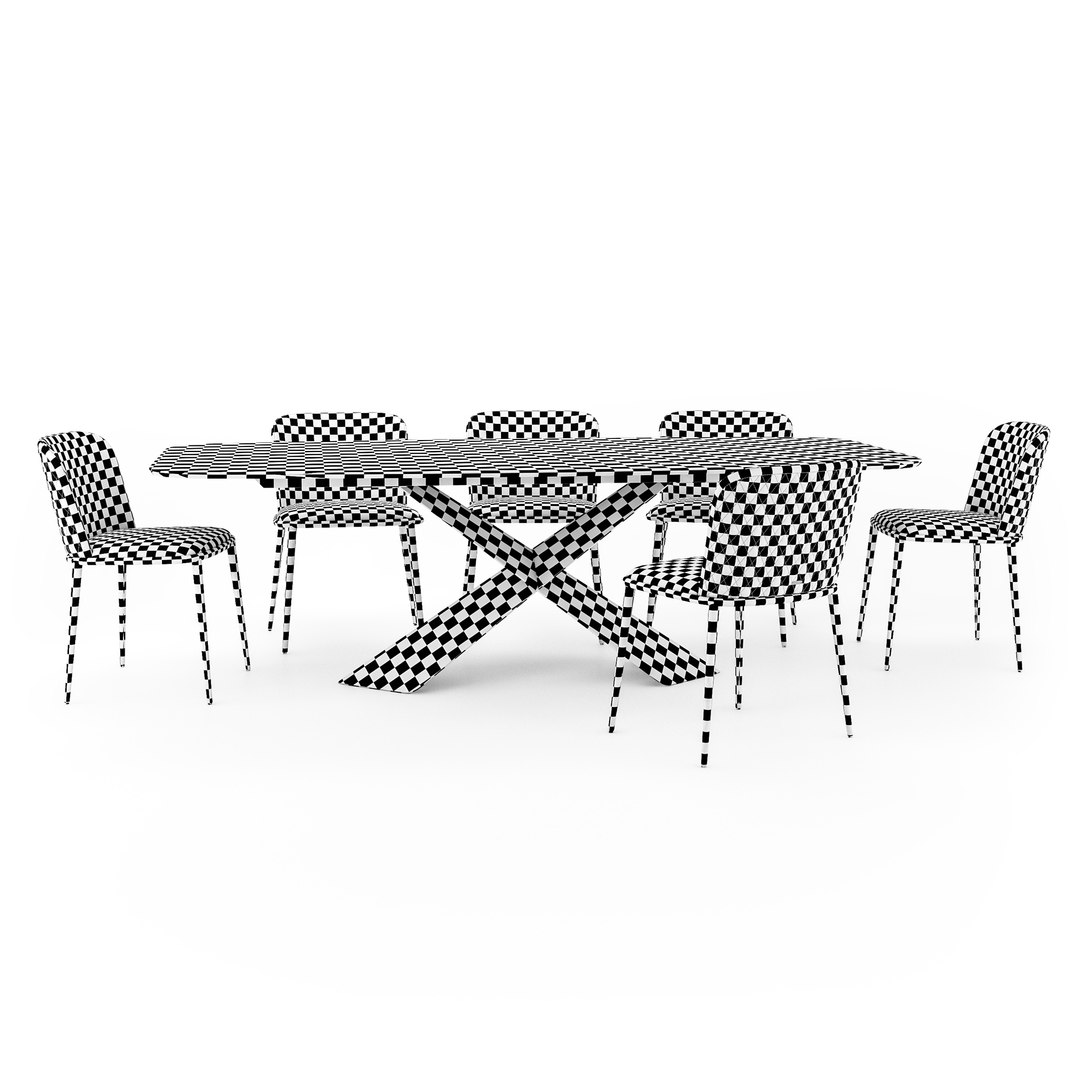 3D Model Tyron Table Magda Ml - TurboSquid 1642309