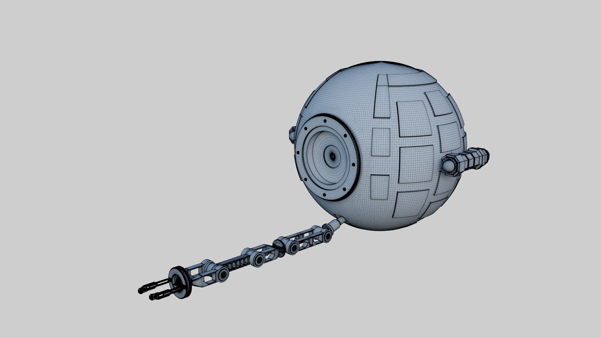 3D Repair Sci-fi Space Robot Model - TurboSquid 1287284