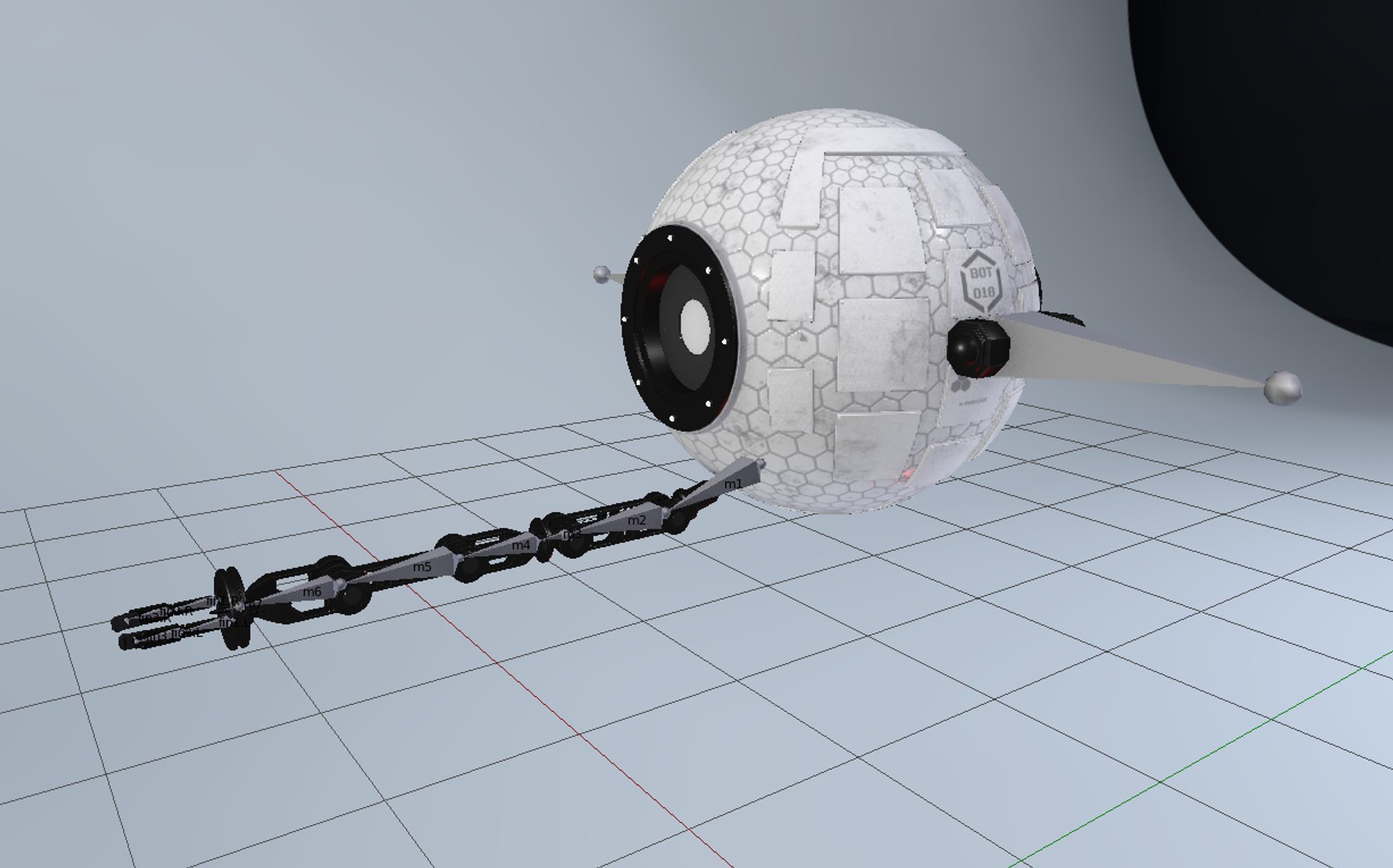 3D Repair Sci-fi Space Robot Model - TurboSquid 1287284