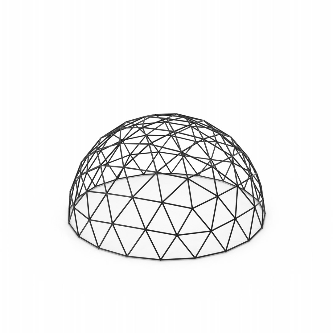 Geometric Dome 3D model - TurboSquid 1877666