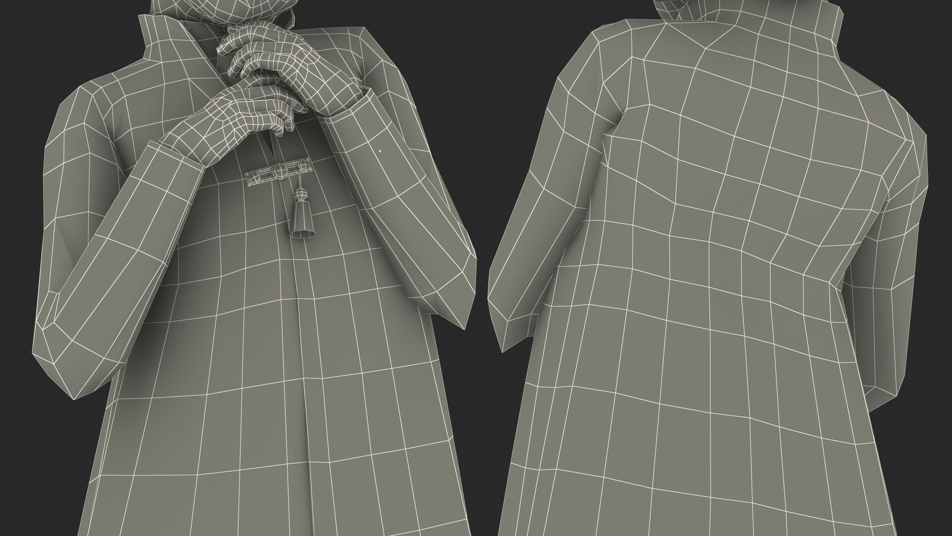Shy Chinese Baby Girl 3D Model - TurboSquid 1971262