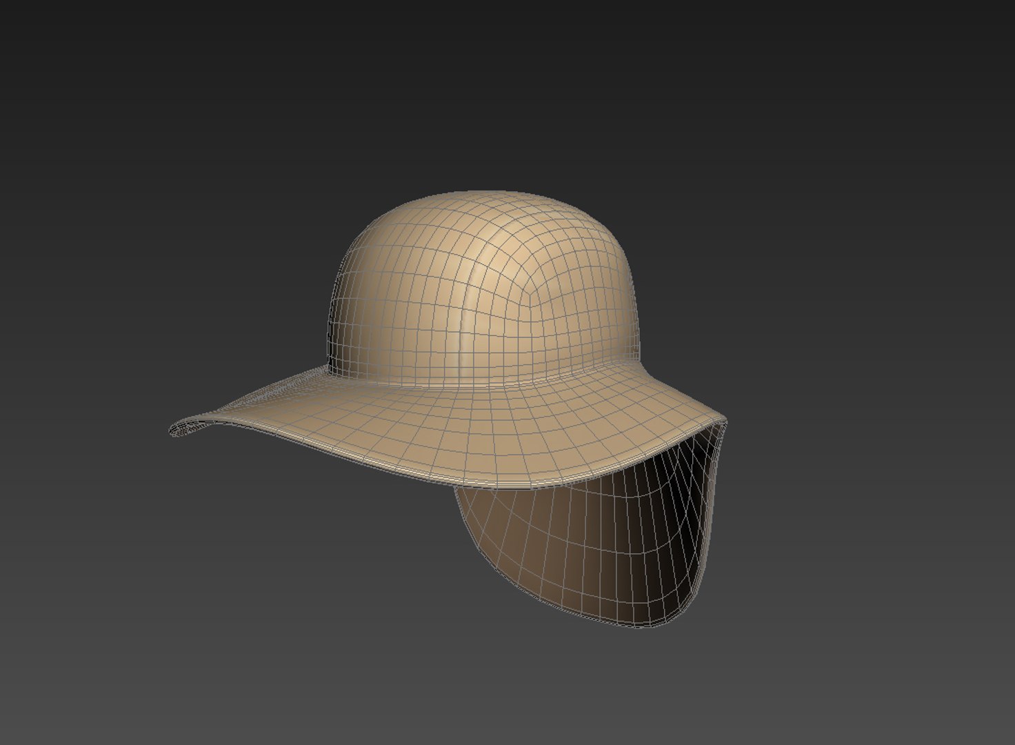 Fishing Flap Hat 3D Model - TurboSquid 1433888