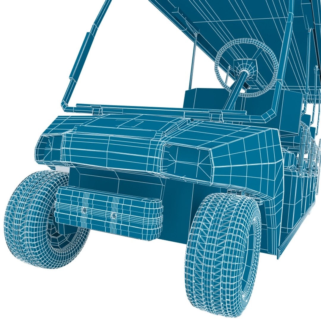 Club Car Villager 8 3d Max
