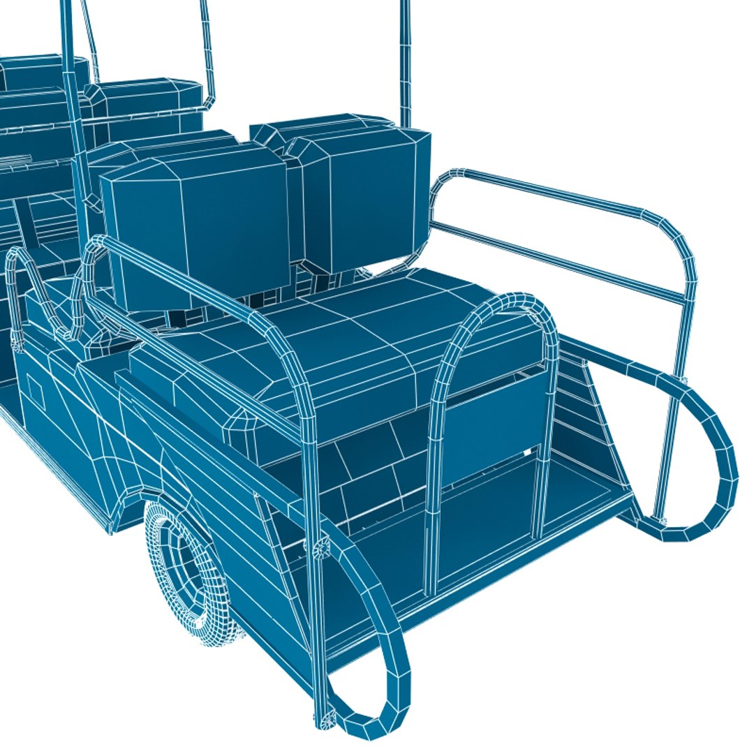 Club Car Villager 8 3d Max